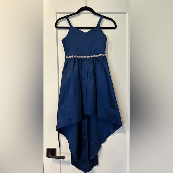 Rare Editions | Dresses | Rare Editions Dark Blue Rhinestone ...